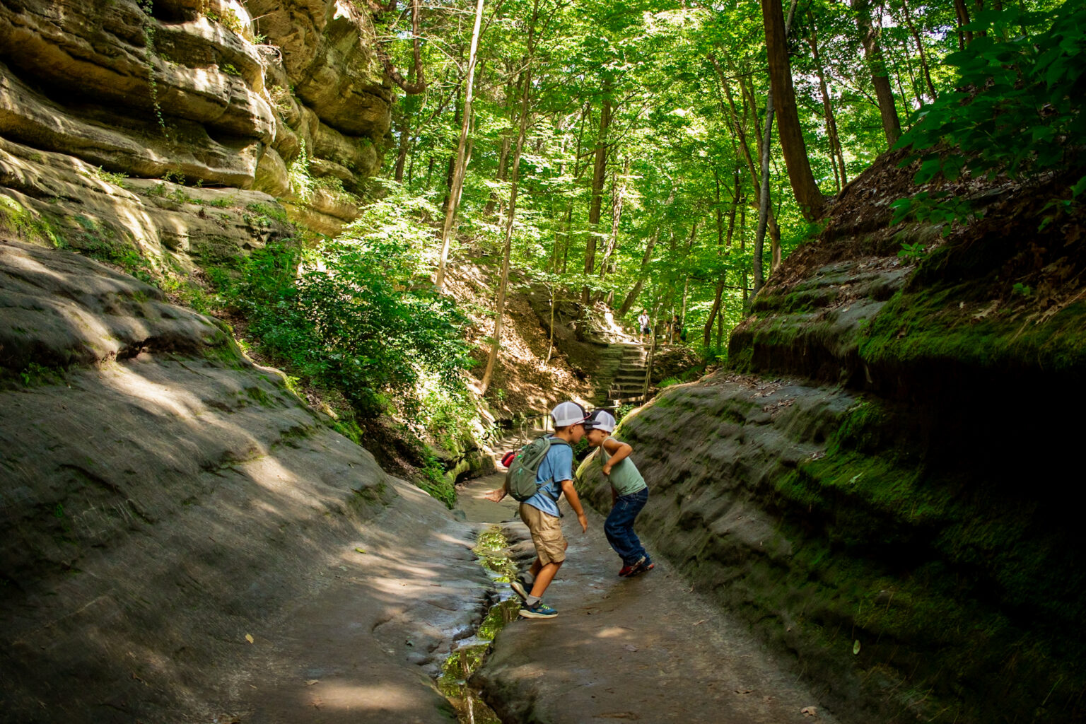 Starved Rock State Park: Hiking Canyons with Kids - Garriotts on The Go